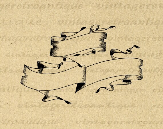 Scroll Banner Printable