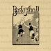 Antique Basketball Artwork Digital Printable Basketball Image Vintage ...