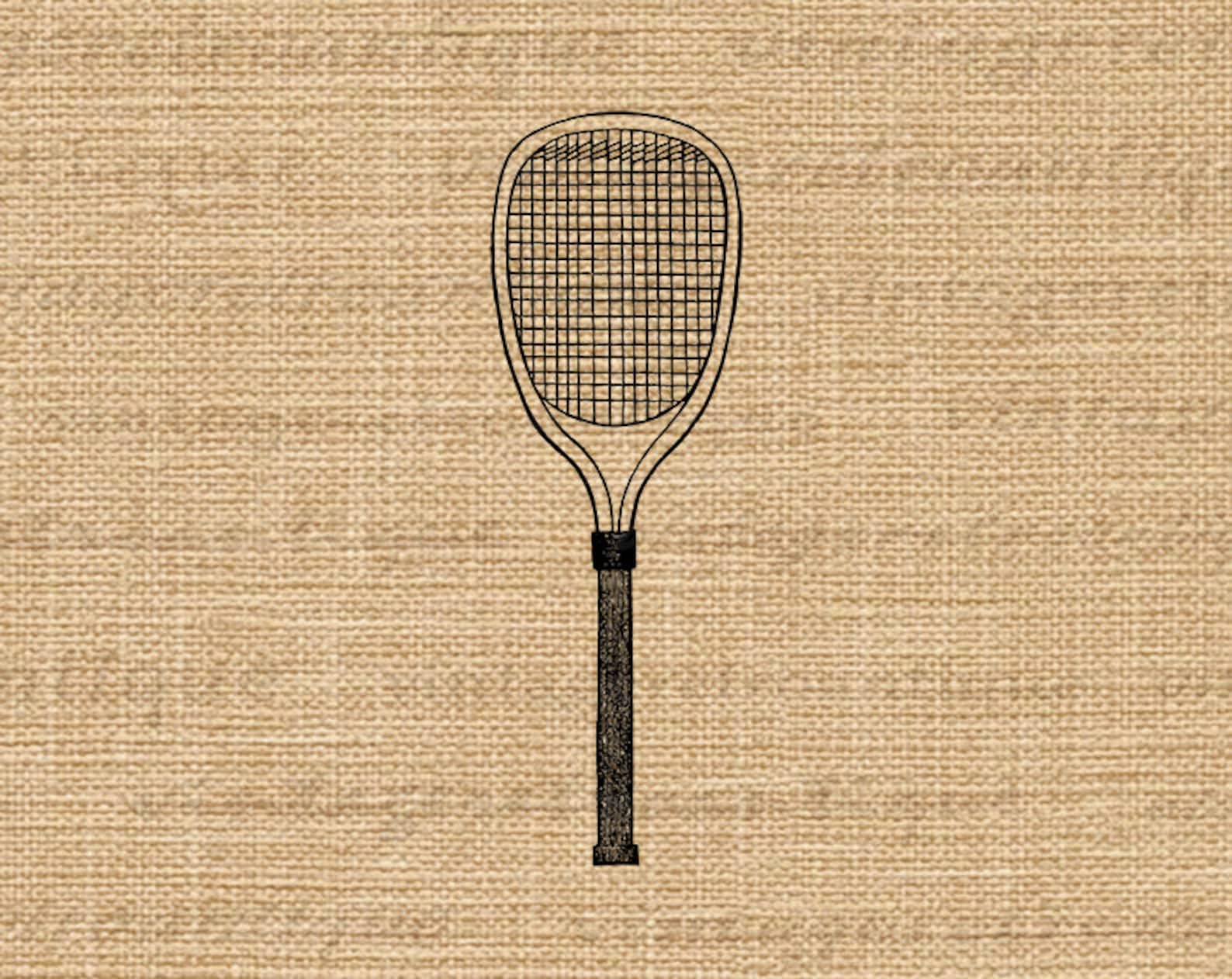 Digital Tennis Racquet Image Graphic Tennis Racket Printable - Etsy