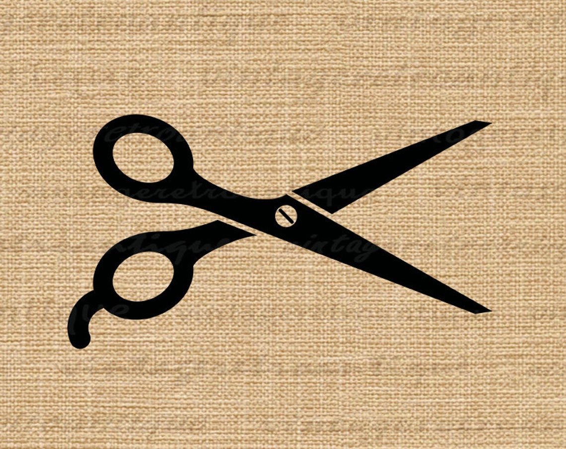 Digital Barbers Shears Printable Download Salon Scissors | Etsy