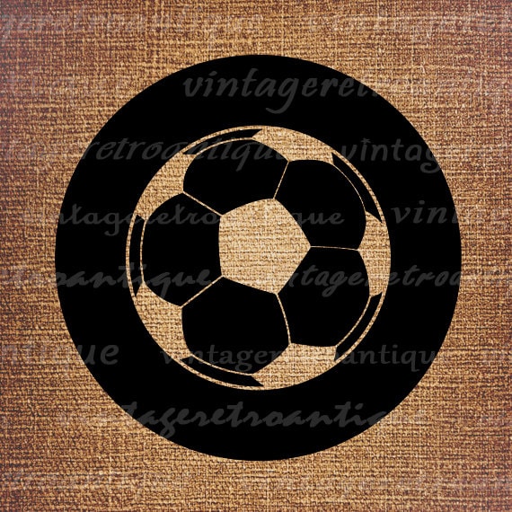 Digital Printable Soccer Ball Download Soccer Graphic Sports - Etsy