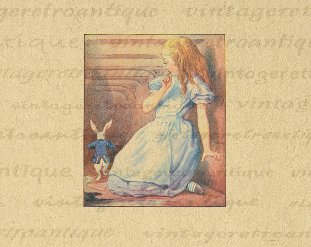Alice Growing Alice in Wonderland Image Printable Graphic Download ...