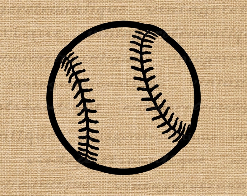 Printable Image Baseball Graphic Download Baseball - Etsy