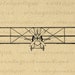 Printable Antique Triplane Airplane Image Download Illustration Digital ...
