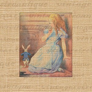 Alice Growing Alice in Wonderland Image Printable Graphic Download ...