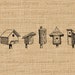 Printable Bird House Image Digital Collage Sheet Art Download - Etsy