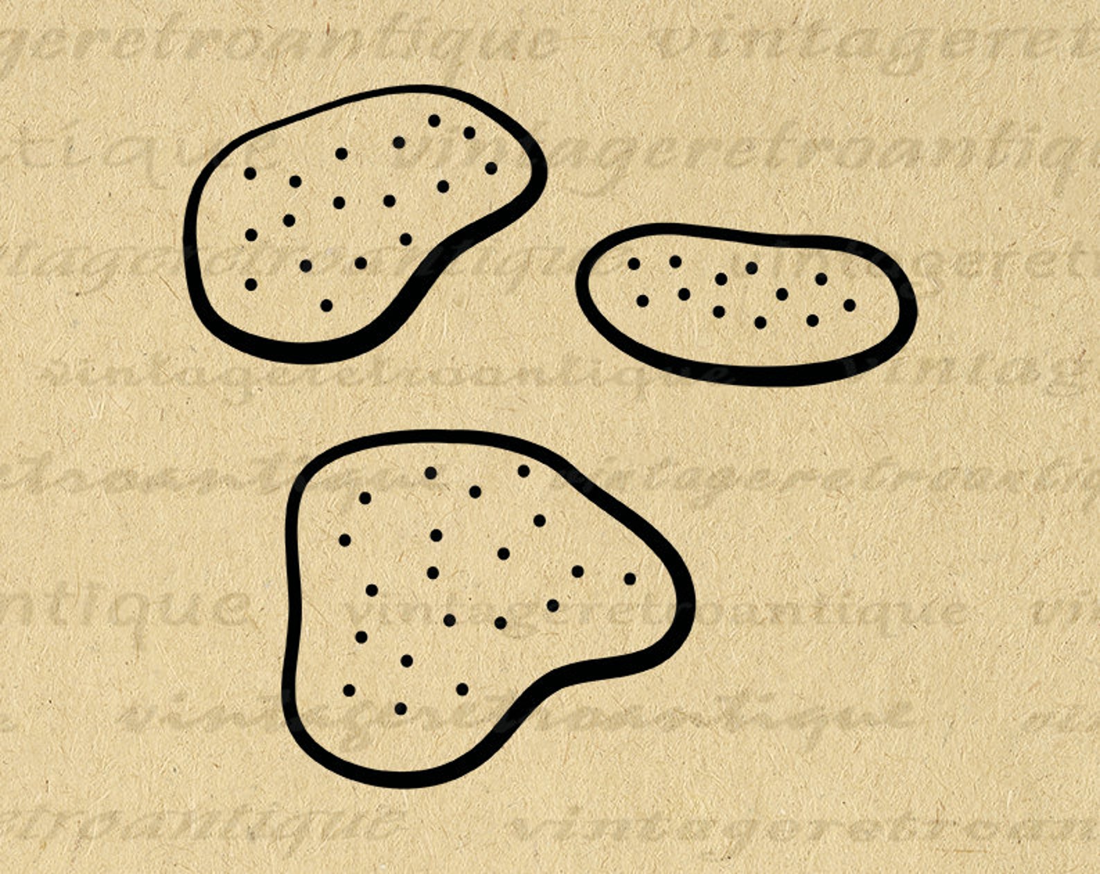 Potato Chips Printable Graphic Digital Party Snack Chips Image Download ...