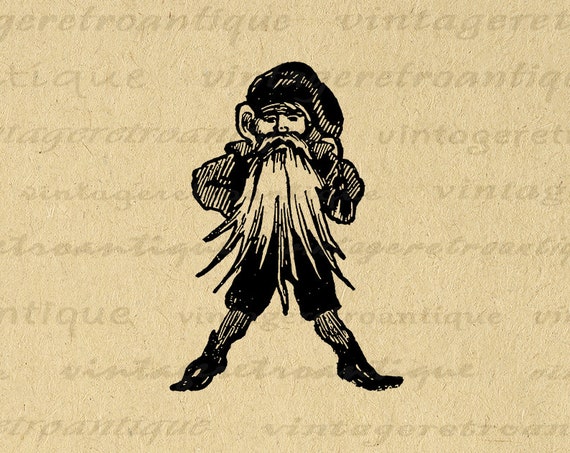 Digital Printable Santa Elf Christmas Image Download Holiday | Etsy