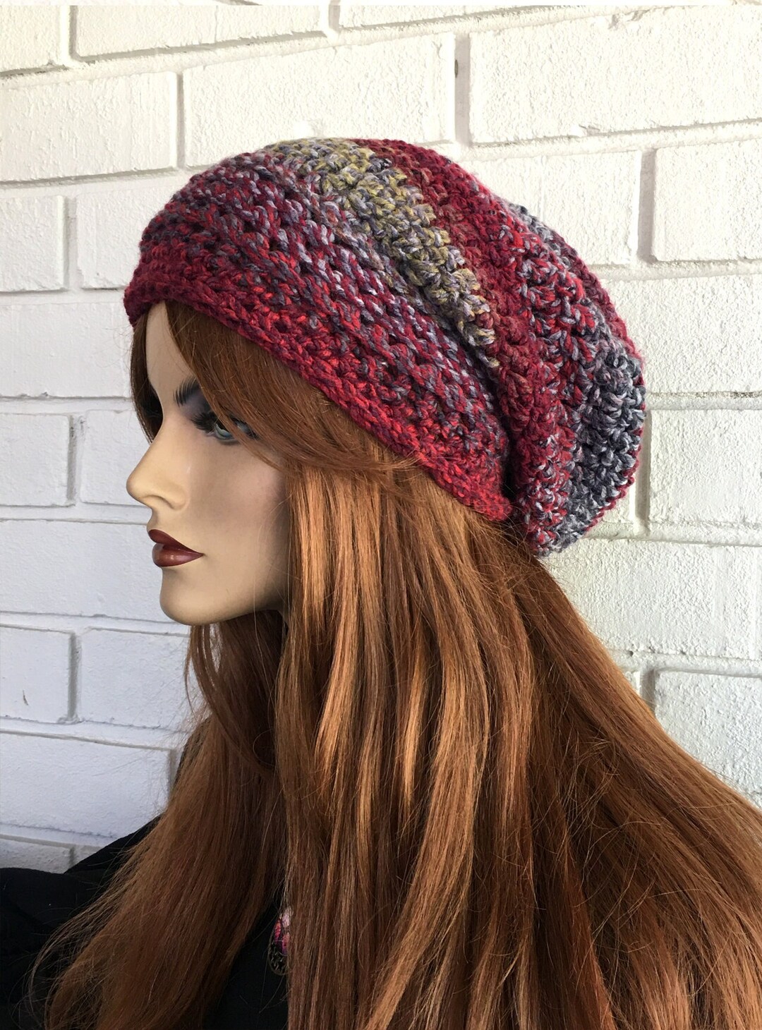 Boho Slouchy Hat, Women's Hats,slouchy Hat, Outdoor Fashion,gift for ...