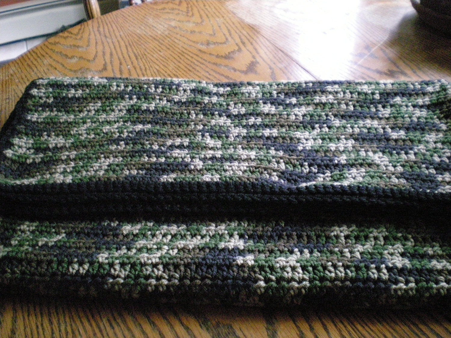 Camouflage Baby Blanket/crocheted Camo Baby Blanket/multi Color ...