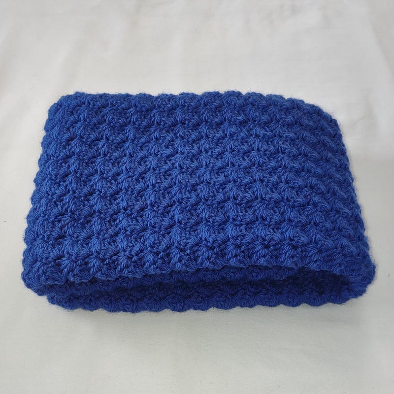Royal Blue Throw Blanket - Etsy