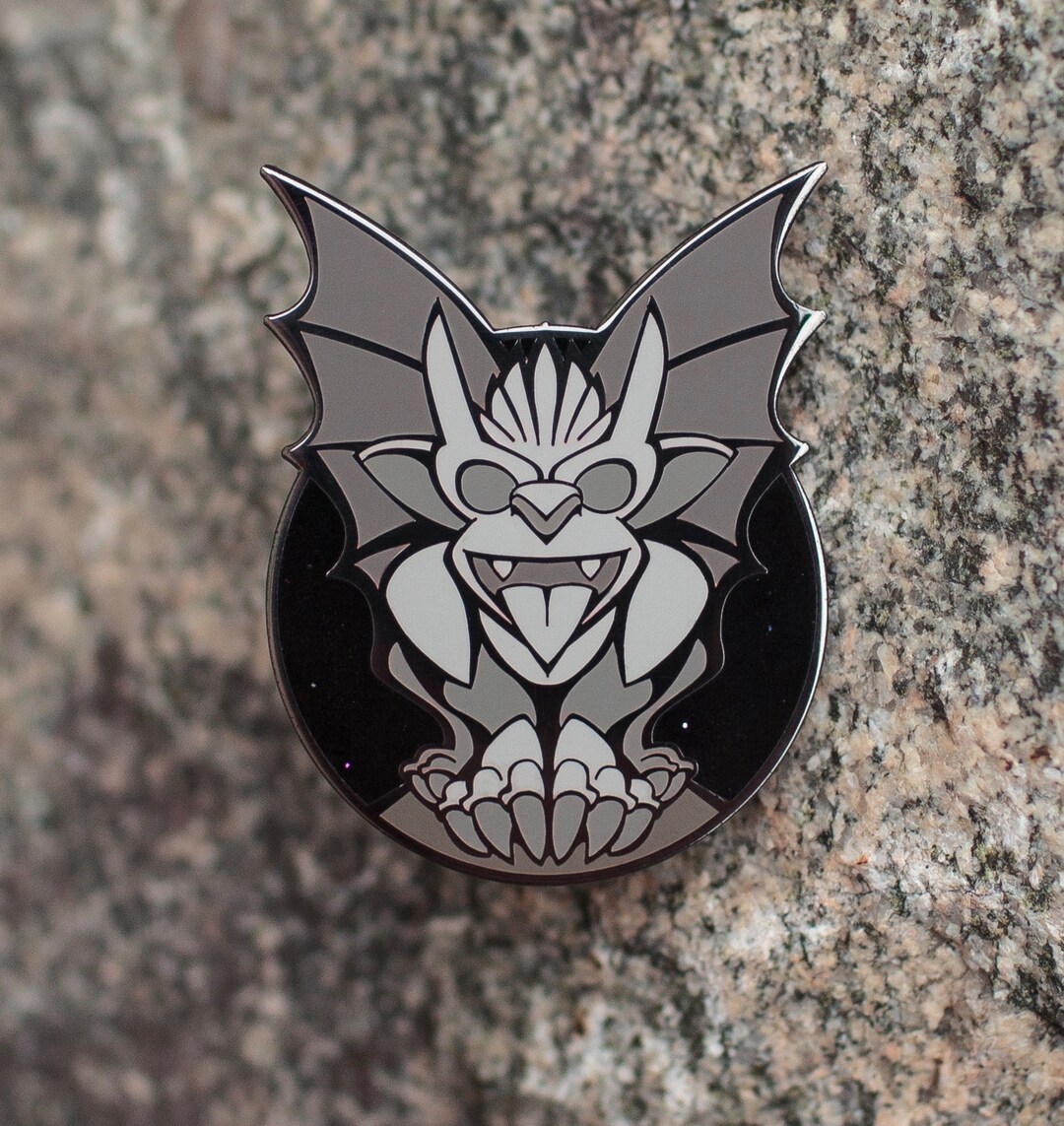 Gargoyle Hard Enamel Pin - Etsy