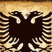 Albanian Flag Art Crest - Distressed Albanian Eagle - Albania - Double ...