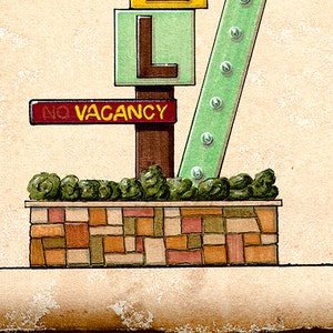 Cocoa Beach Retro Motel Sign; Cocoa Beach FL; Vintage Motel Signs; Old ...