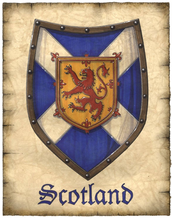 Medieval Scottish Shields