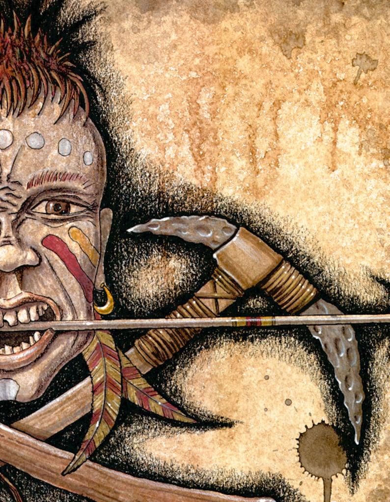 Seminole Warrior Artwork, Native American Art, Seminoles, Seminole ...