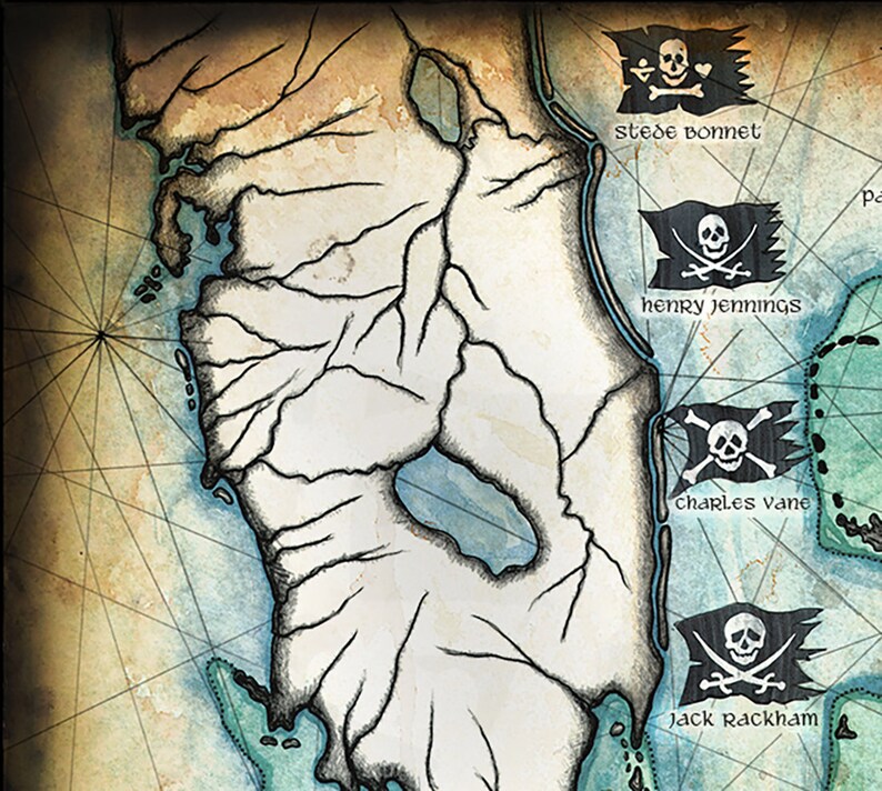 Pirates of the Bahamas - 11 X 15 +; the Flying Gang; Pirates and Their ...