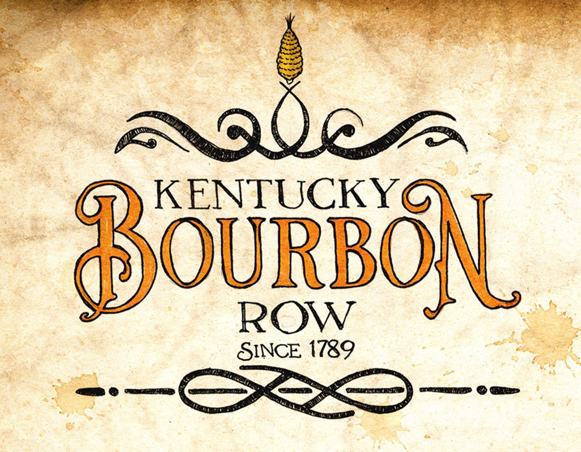 Kentucky Bourbon Row - Etsy