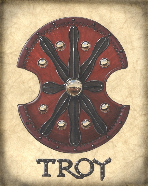 Trojan Sword And Shield
