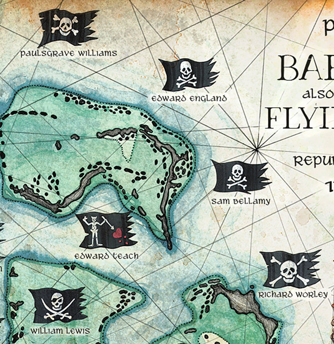 Pirates of the Bahamas - 11 X 15 +; the Flying Gang; Pirates and Their ...