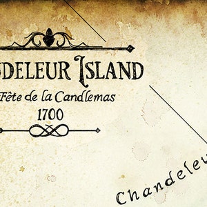 Chandeleur Island Map Art; 11 X 14 +; Louisiana Coast; Mississipi Coast ...