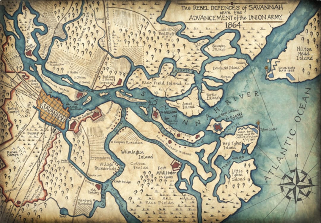 Savannah Map