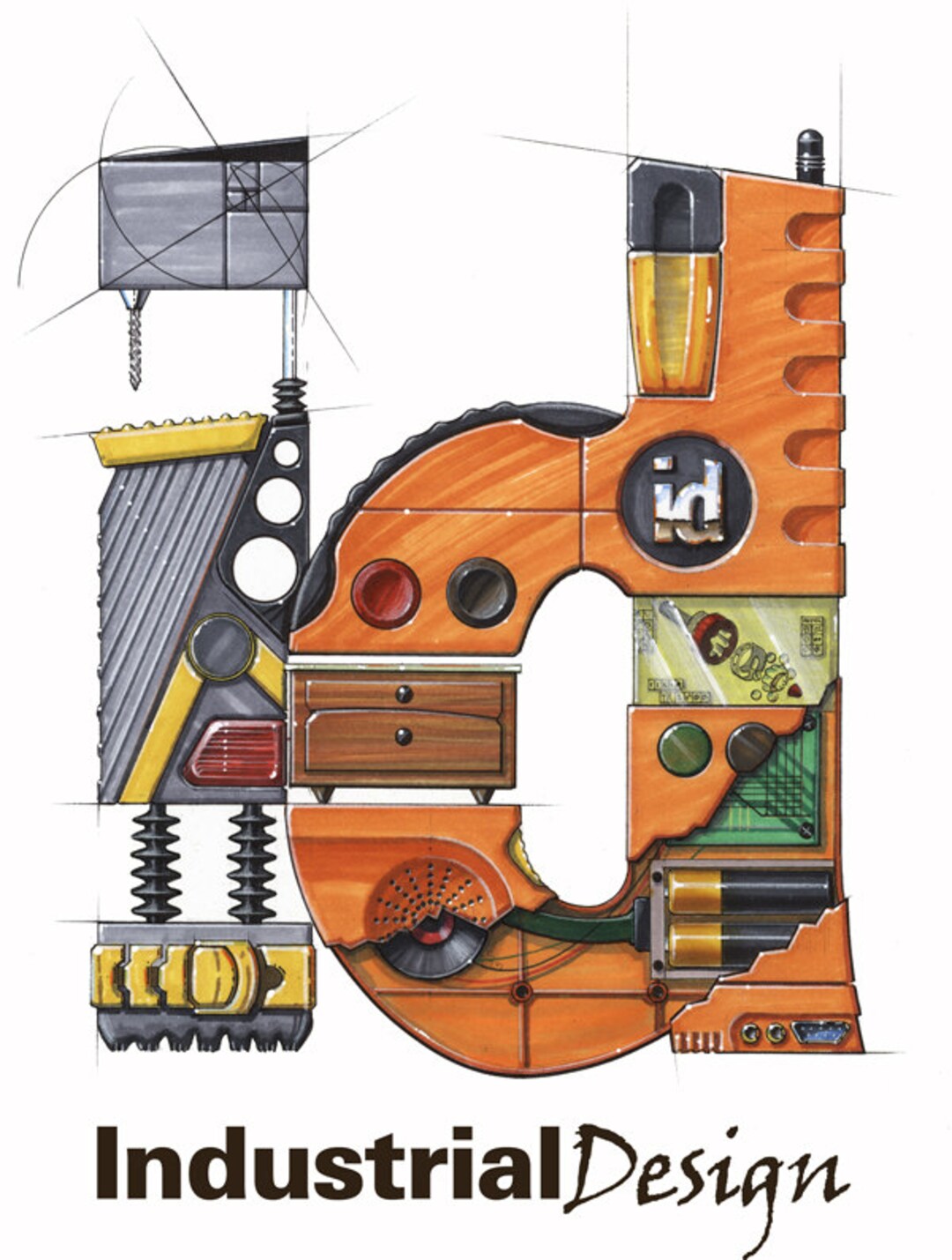 Industrial Design Logo Rendering 11 X 14 - Industrial Design ...