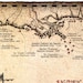 Shipwreck Map of the Gulf of Mexico Artwork 15 X 19, Shipwrecks ...