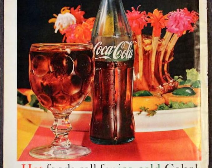 1961 Coca Cola Ad - Look Magazine - Coke - Retro Vintage Food & Soda ...