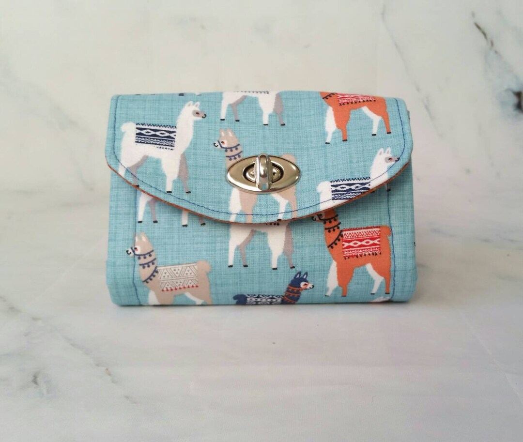 Mini Accordion Style Wallet Llama Alpaca Small Clutch W8 - Etsy