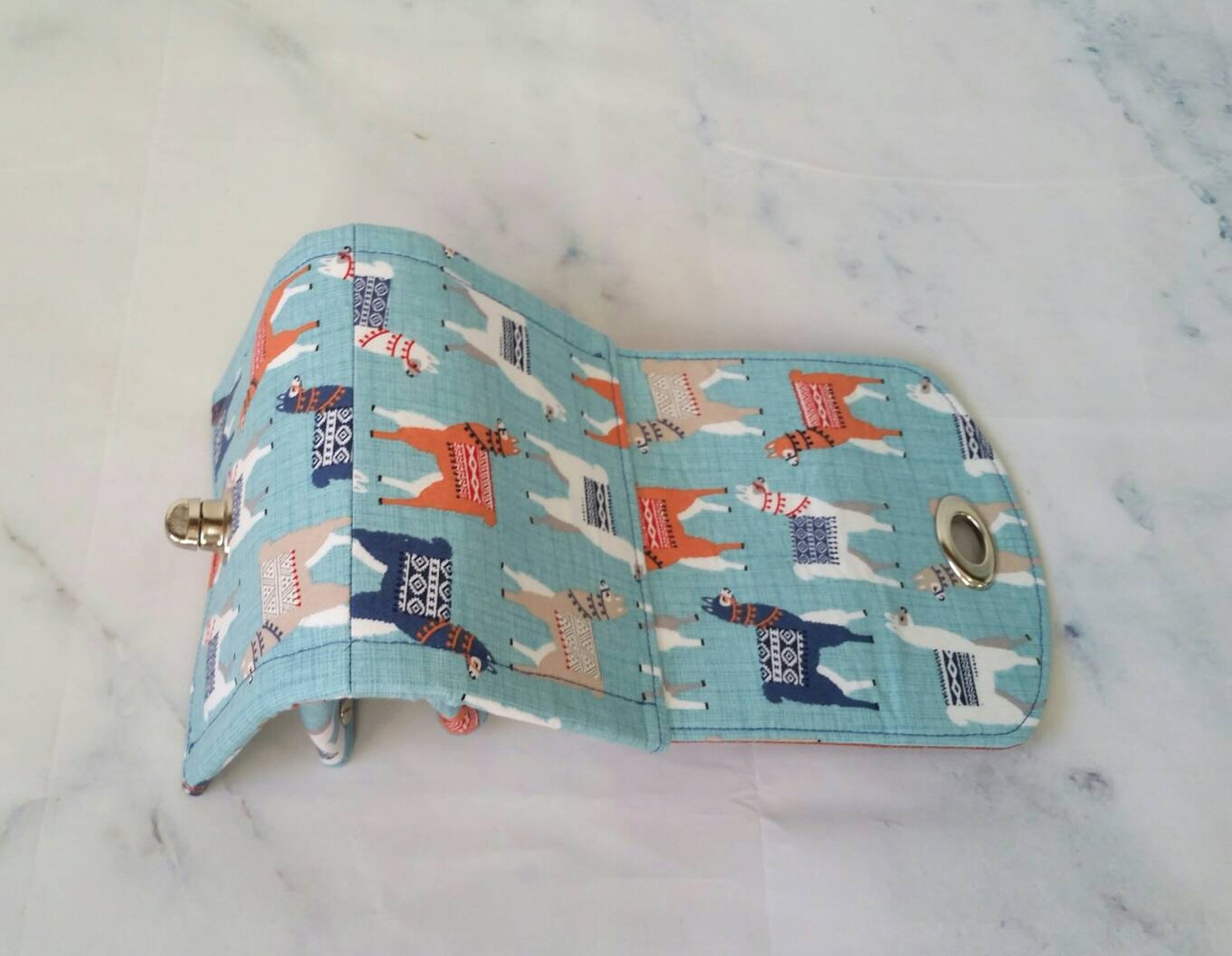 Mini Accordion Style Wallet Llama Alpaca Small Clutch | Etsy