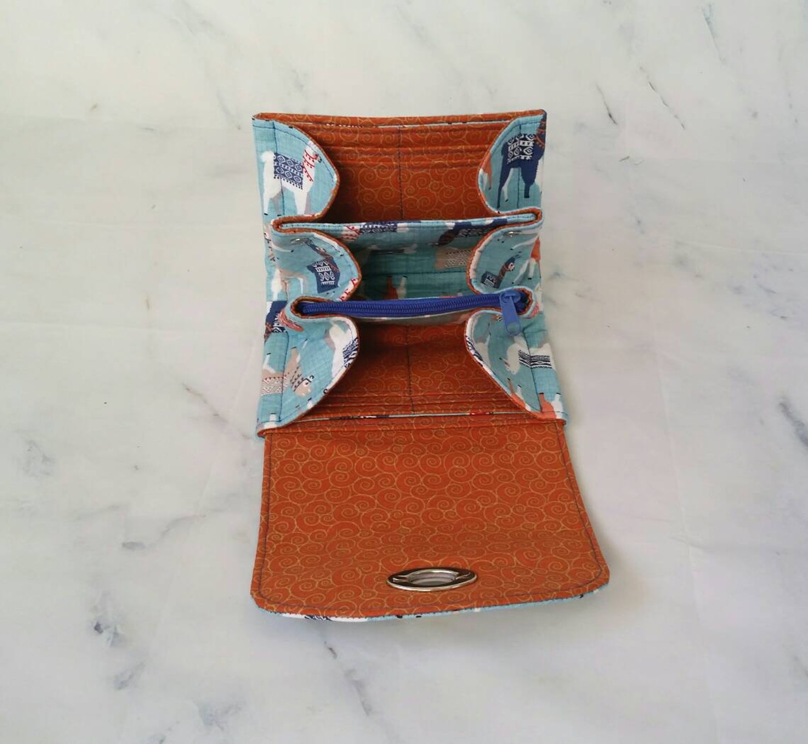 Mini Accordion Style Wallet Llama Alpaca Small Clutch | Etsy