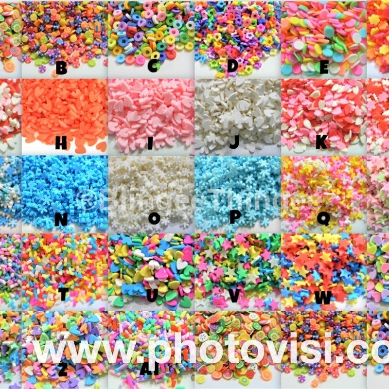 Slime Sprinkles - Etsy