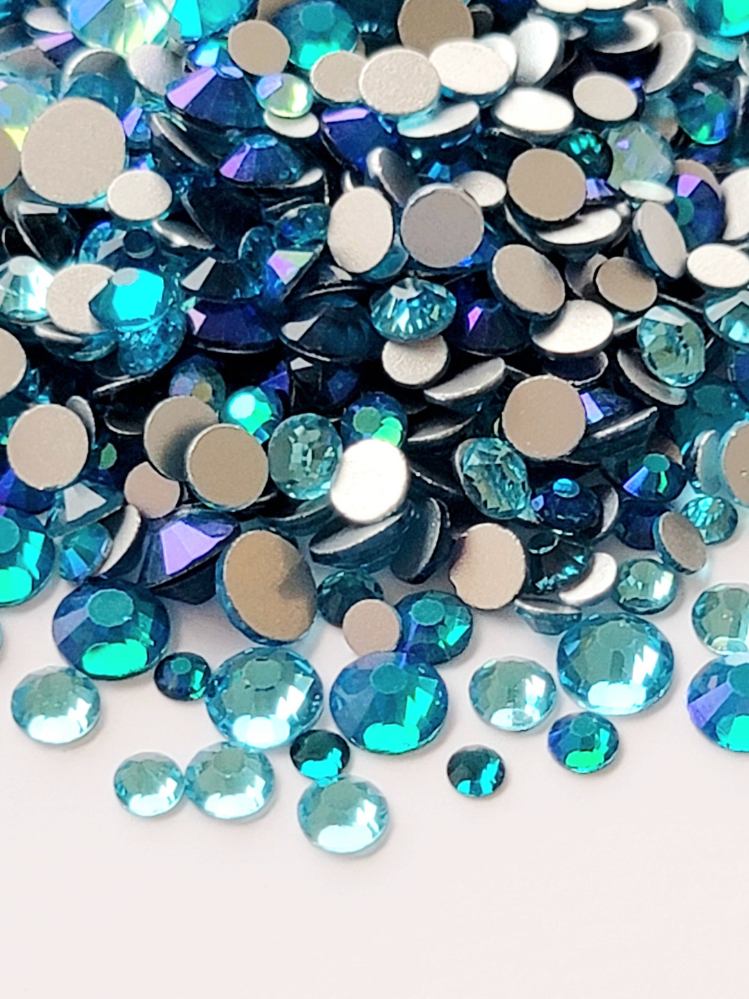 Luxury Bling Mix #4 Flatback Glass Rhinestones Assorted Colors & Sizes ...