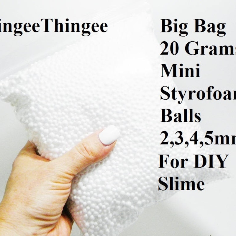 Mini Styrofoam Balls - Etsy