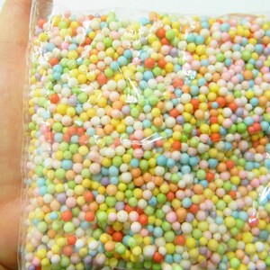 SALE 5000 Mini Styrofoam Balls 2mm 3mm 4mm Polystyrene Filler Foam Ball ...