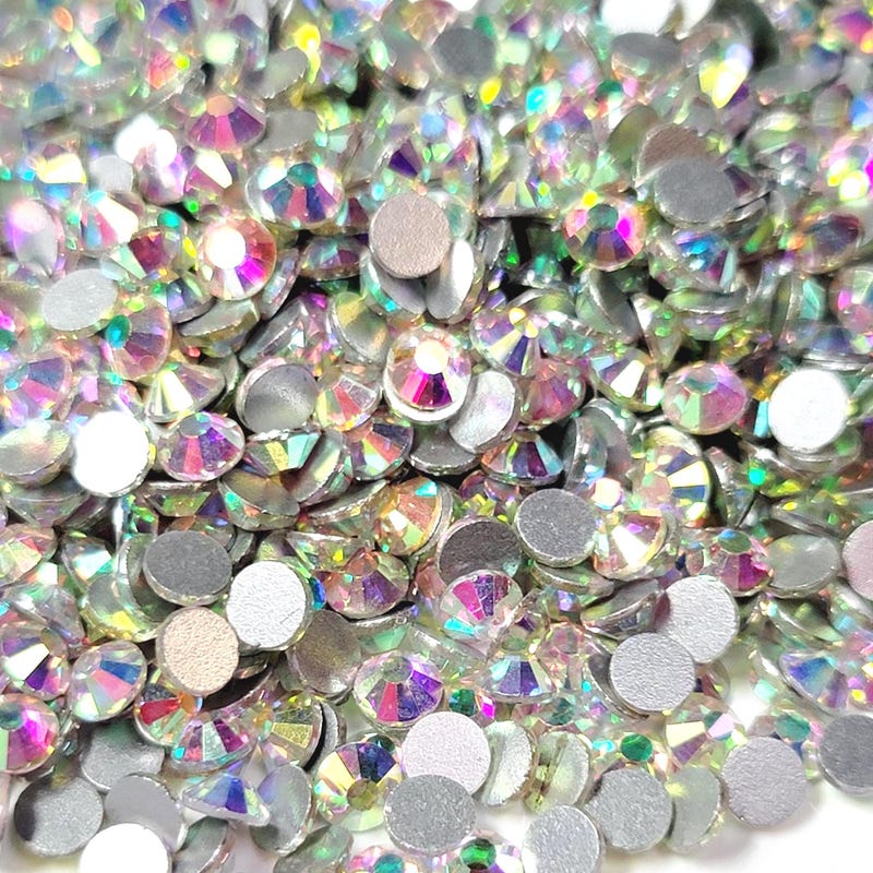 Ss34 Crystal Ab Rhinestones - Etsy