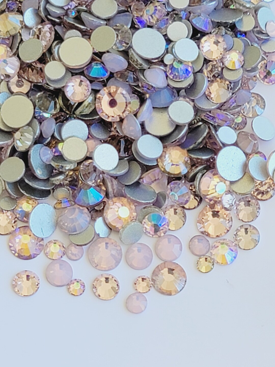 Luxury Bling Mix #19 Flatback Glass Rhinestones Assorted Colors & Sizes ...