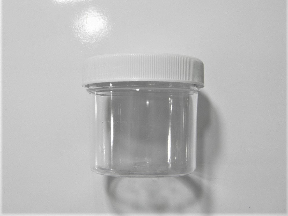 STORAGE Jar CONTAINERS Clear Polystyrene Wide Mouth Containers - Etsy