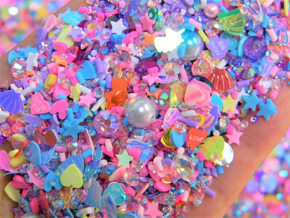 SPARKLY SPRINKLE Mix 127 SEA Shells Mermaid Fake Sprinkles - Etsy
