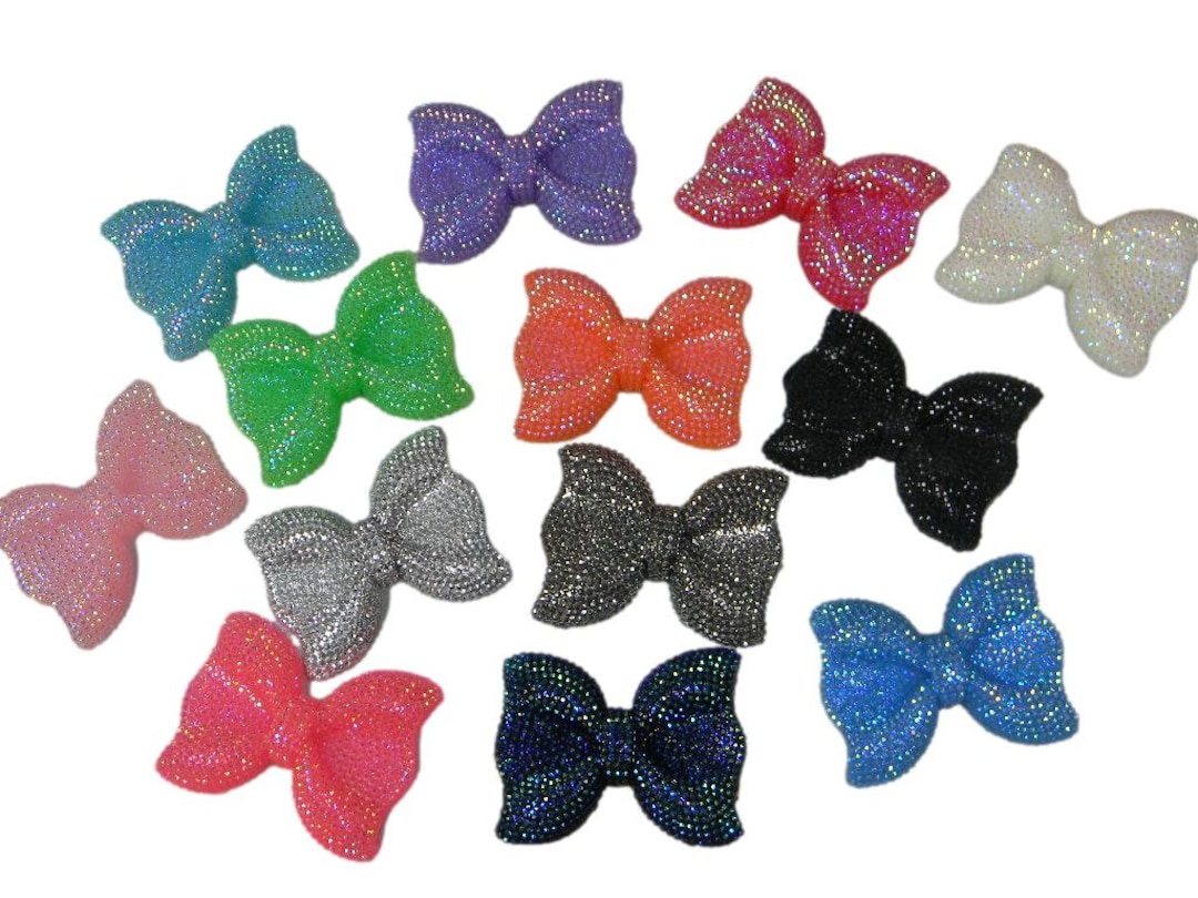 CLEARANCE Big Bows Flatback Resin Kawaii Cabochon DIY Deco Decoden ...