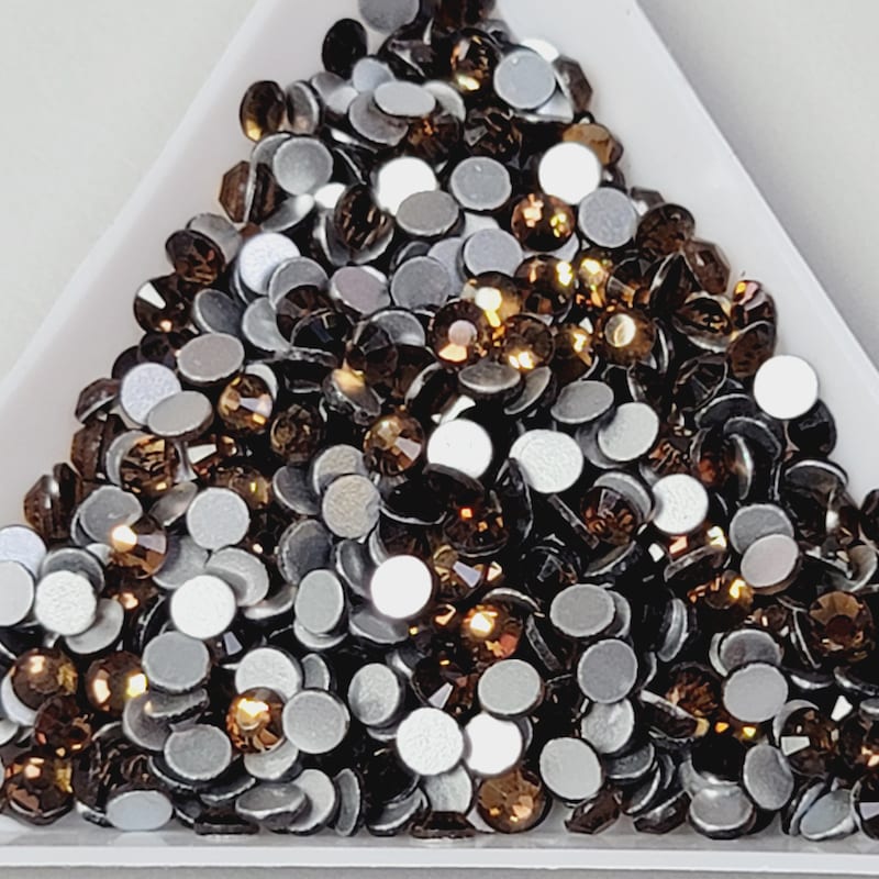 Smoke Topaz Rhinestones - Etsy