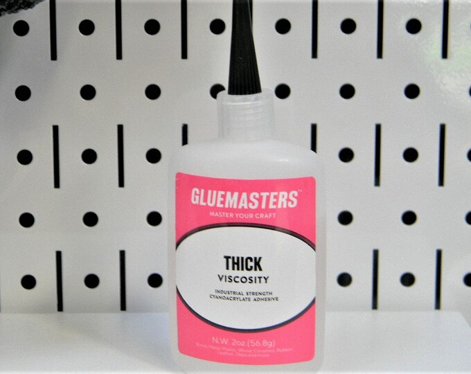GLUEMASTERS Thick Viscosity Industrial Strength Cyanoacrylate Adhesive ...