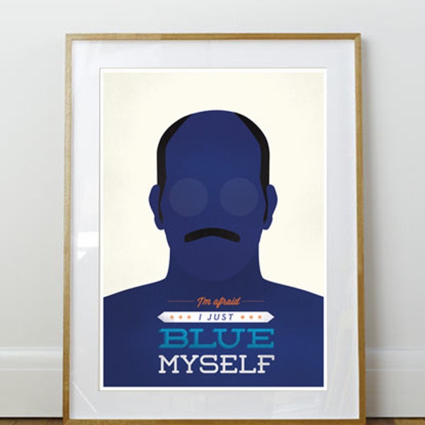 Blue Myself - Etsy