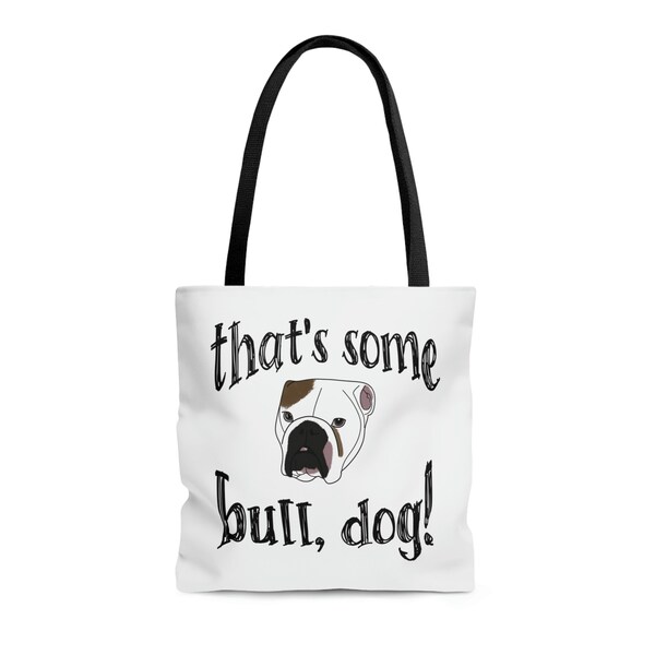 Funny Dog Tote Bag - Etsy