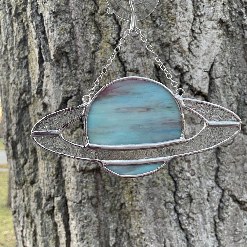 Stained Glass Planet - Etsy