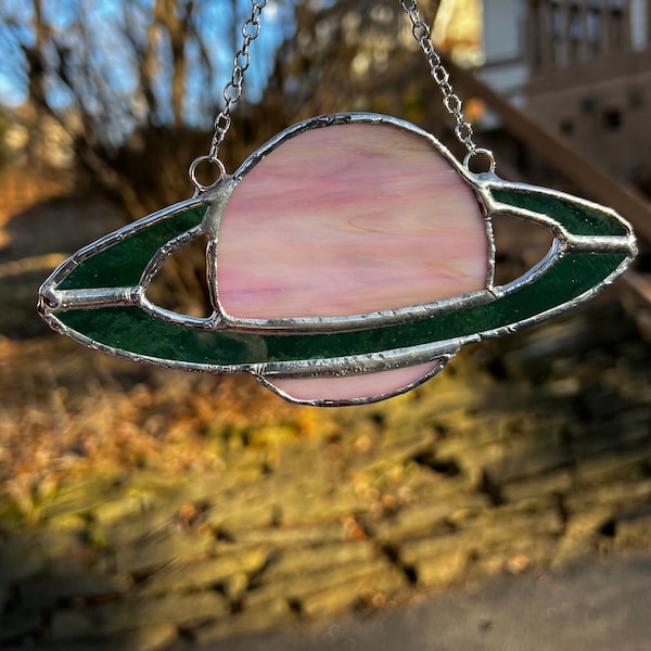 Stained Glass Planet - Etsy