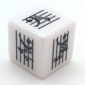 Key Signature Dice Bass Clef - Etsy