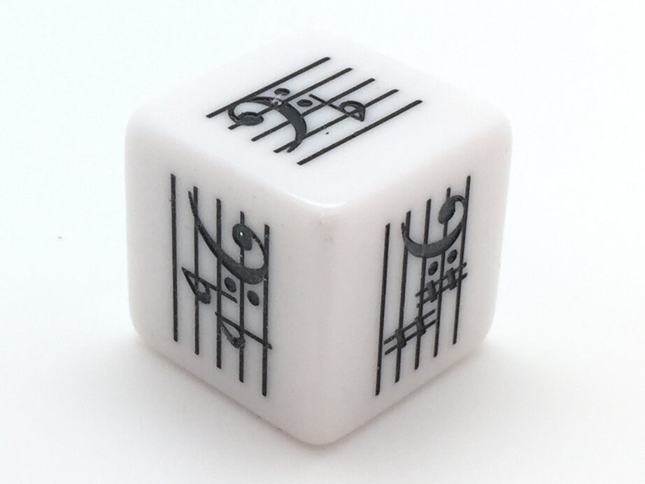 Key Signature Dice Bass Clef - Etsy
