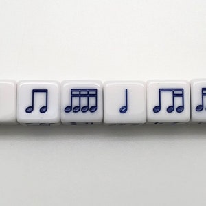 Beginner Rhythm Dice With Box, Set of 15, 16mm - Etsy